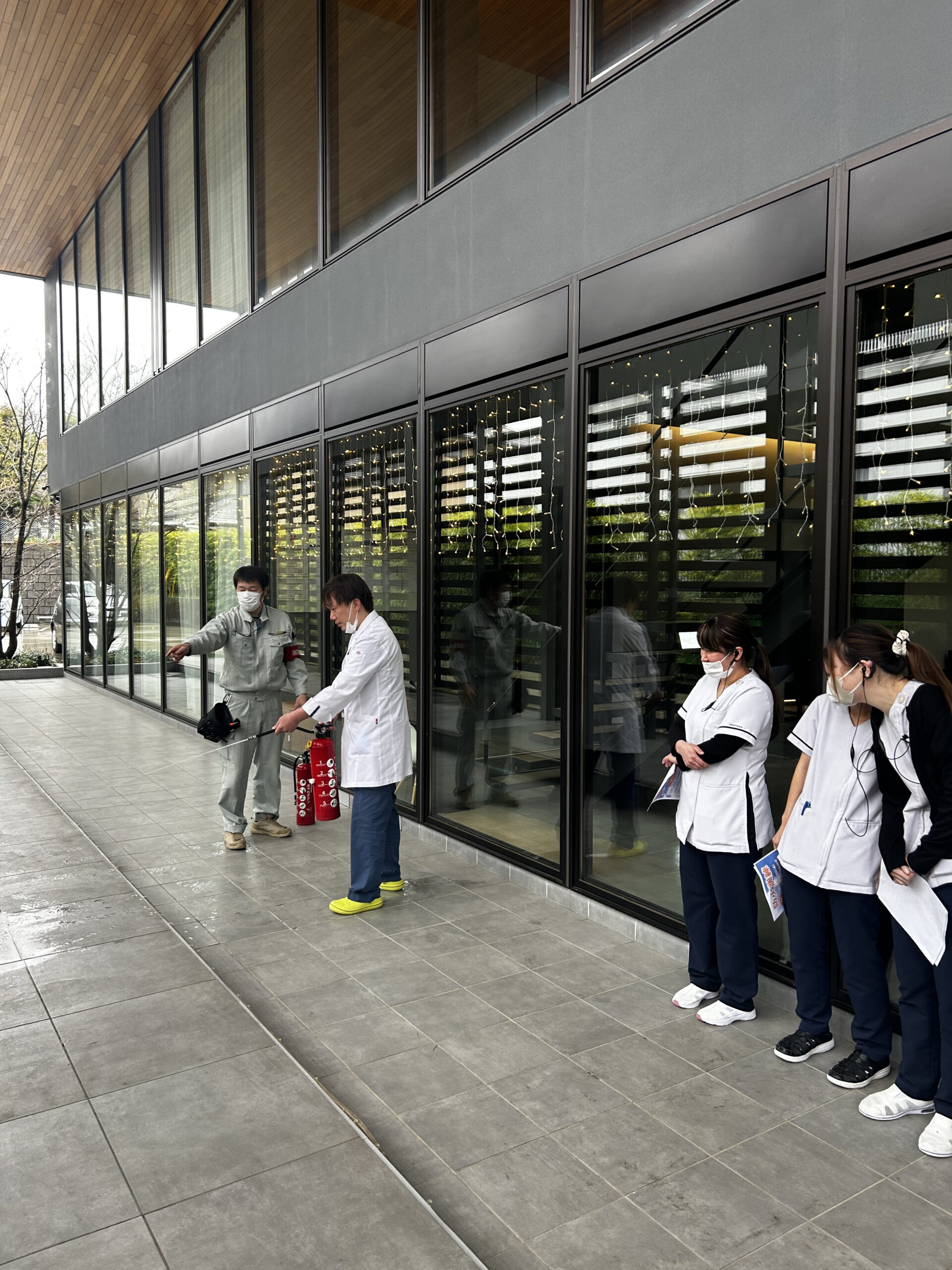 防火訓練を実施しました | 小田原マタニティクリニック